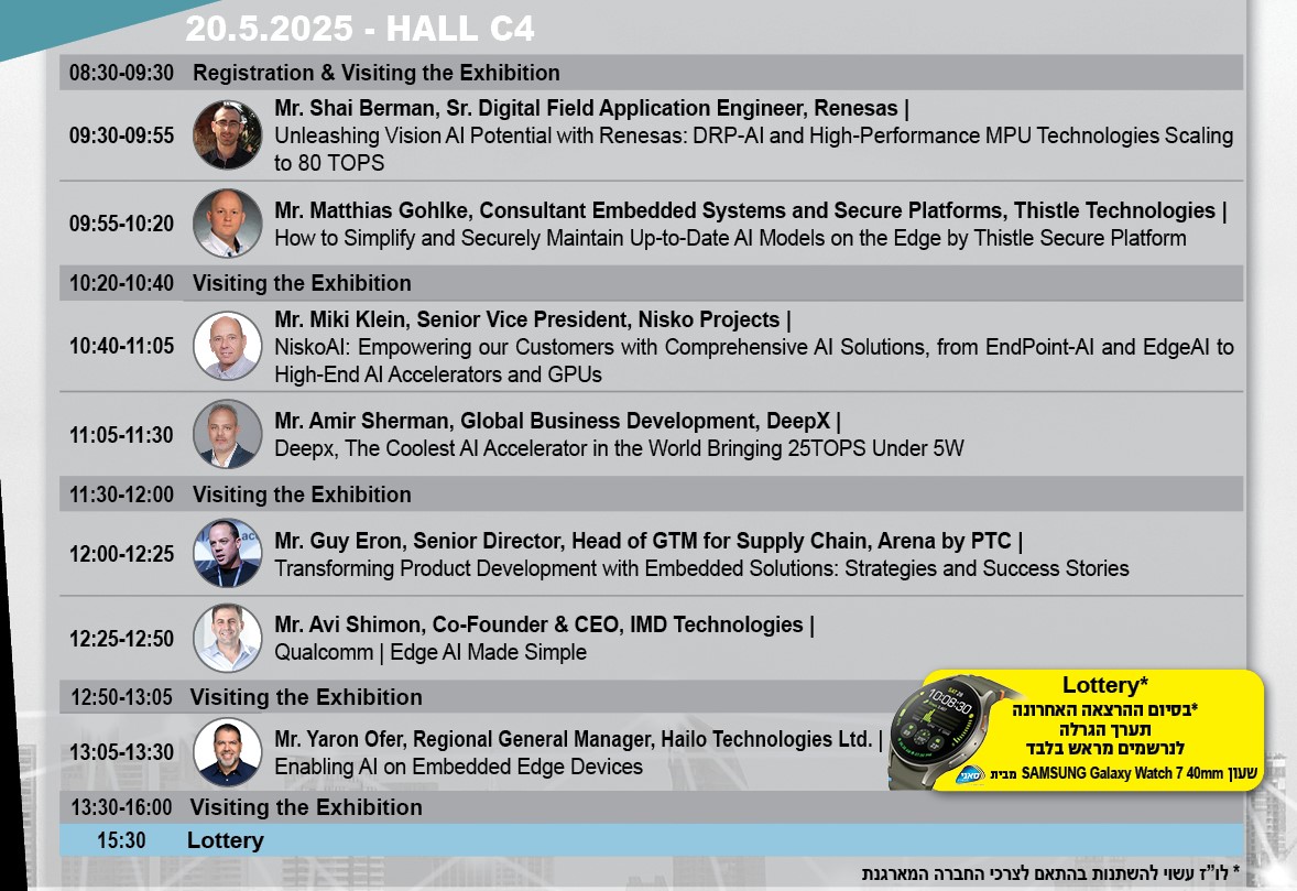 EMBEDDED_AI_2025_LECTURES_HOURS - New Tech Events